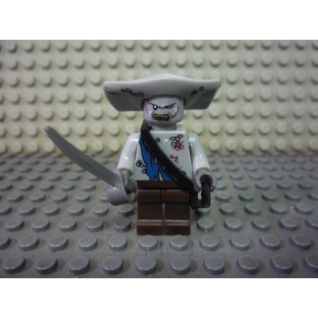 Custom Lego Pirates Of The Caribbean - Maccus Mini Figure | Shopee Malaysia