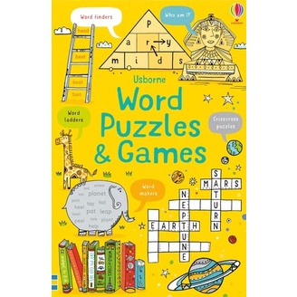 !!New!! Usborne Word Puzzles and Games (Activity book) | Shopee Malaysia