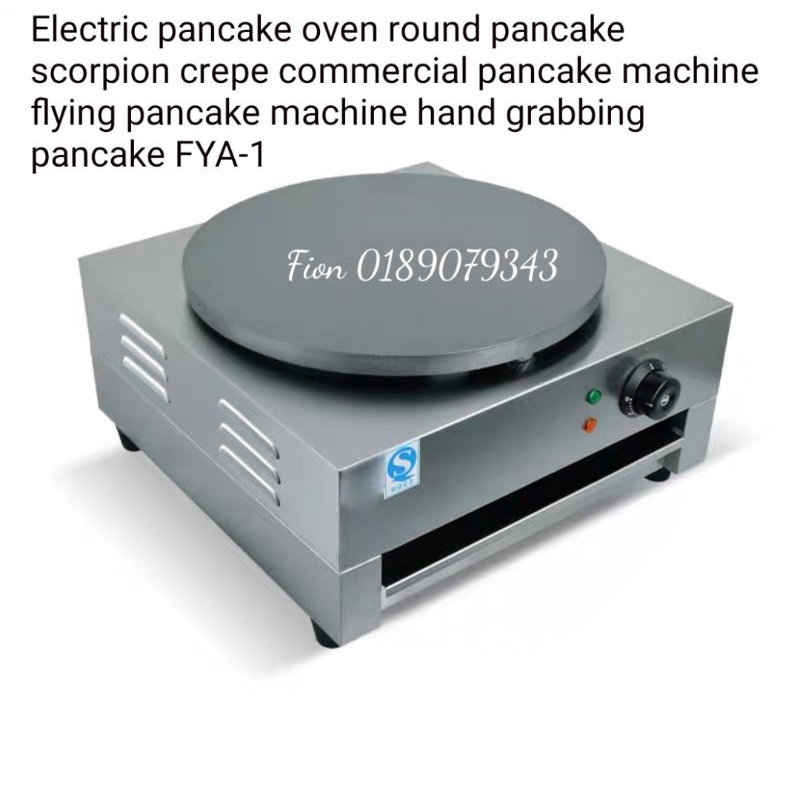 Electric pancake oven round pancake scorpion crepe commercial scones ...