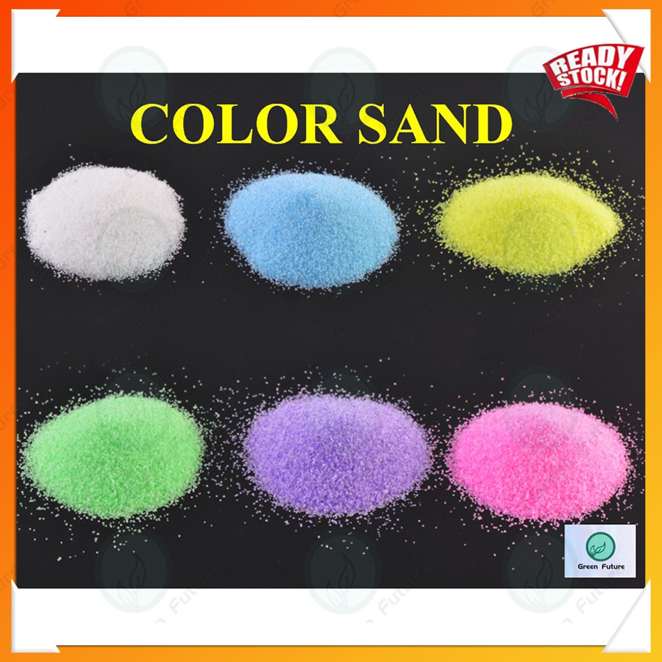 color sand Landscape Sand 彩色沙 颜色沙 Fairy Garden 300g Colour Sand Mini ...