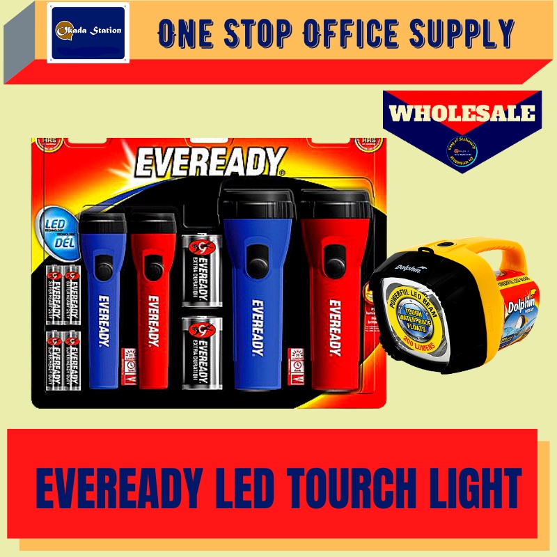 Eveready LED Torch light / Lampu Suluh / LED / Flashlight / Flashlight ...