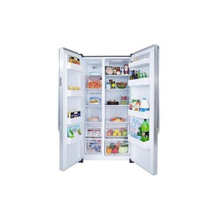 【FREE SHIPPING】Sharp SJX508MS Side by Side Refrigerator 500L Fridge ...