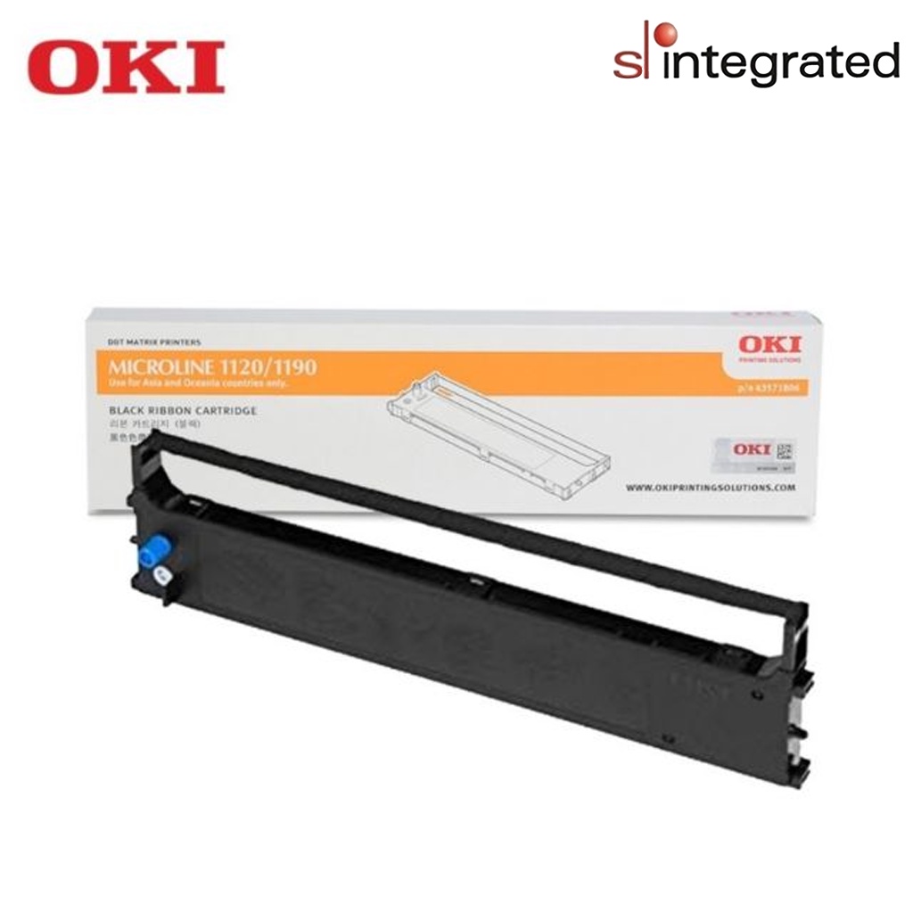 OKI MICROLINE 1120/1190 BLACK RIBBON CATRIDGE ORIGINAL | Shopee Malaysia