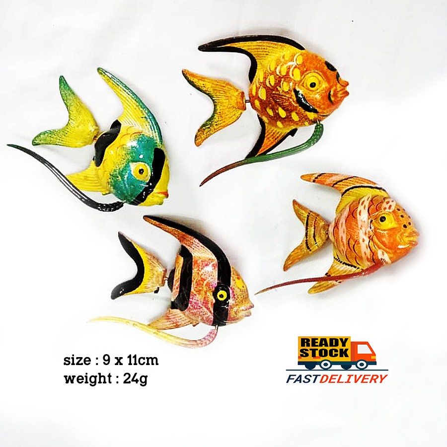 FRIGDE MAGNET FISH / MOVEABLE SPRING MAGNET FISH TAIL & MUSTACHE ...