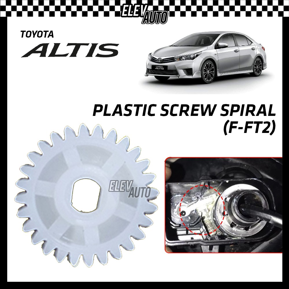 Toyota Altis Plastic Screw Spiral Side Mirror Replacement Tool (F-FT2 ...