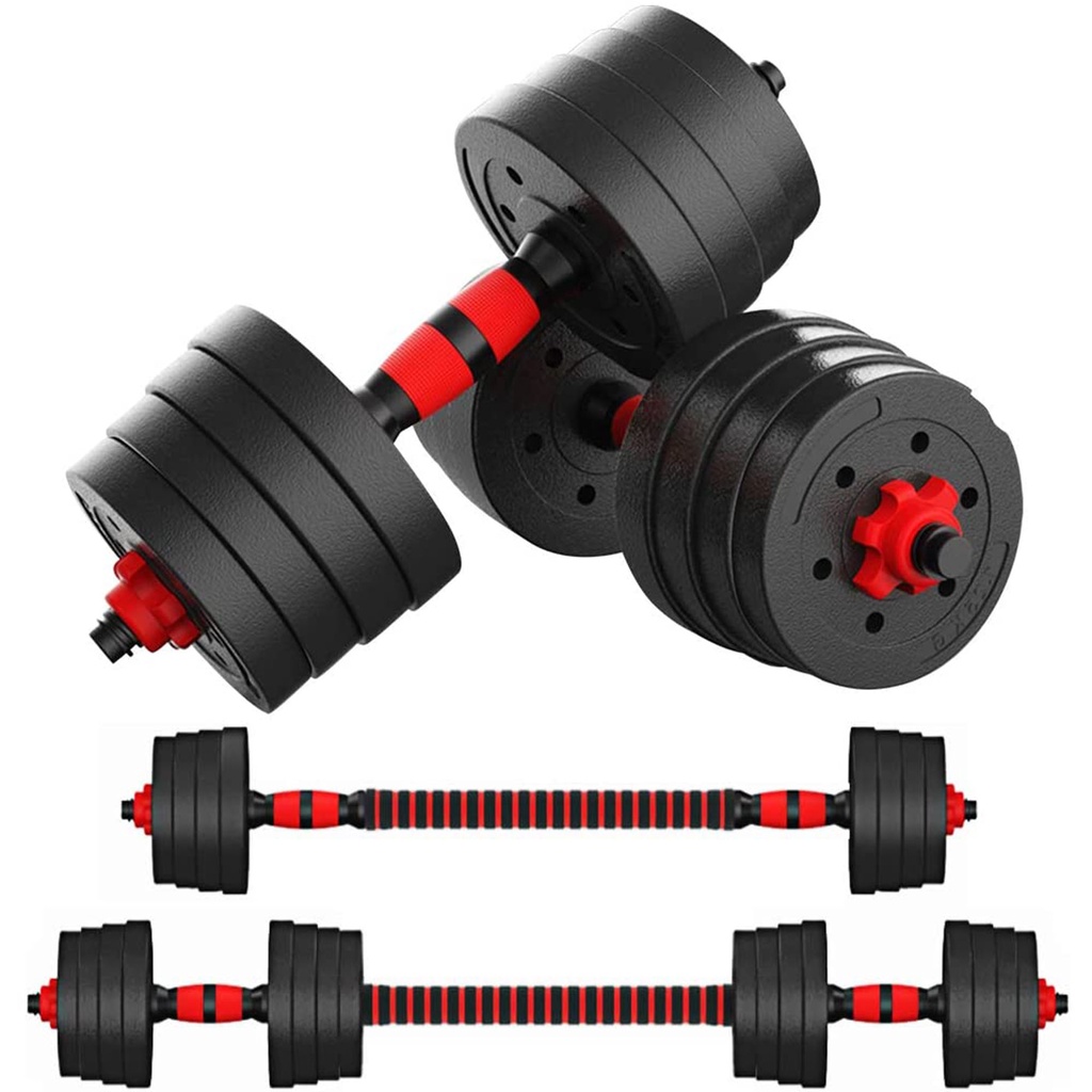 20kg Adjustable Dumbbell Set Dumbell For Fitness Exercise Training ...