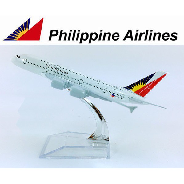 Philippine Airlines A380-800 14cm aircraft model Die Cast Collection ...
