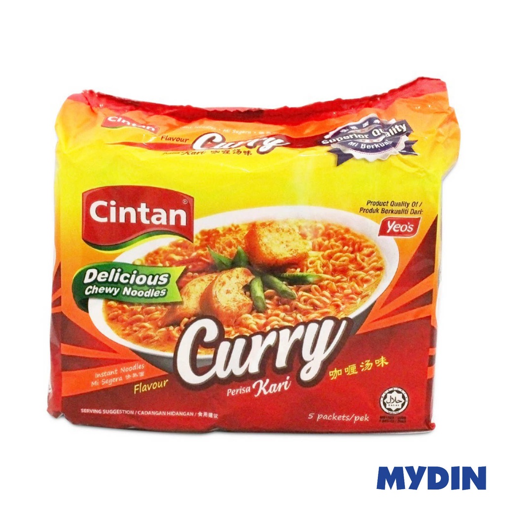 Cintan Instant Noodles Curry Flavour (76g x 5)