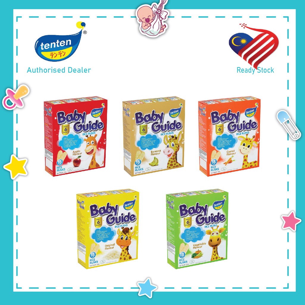 TenTen Baby Guide Biscuit (6m+) | Shopee Malaysia
