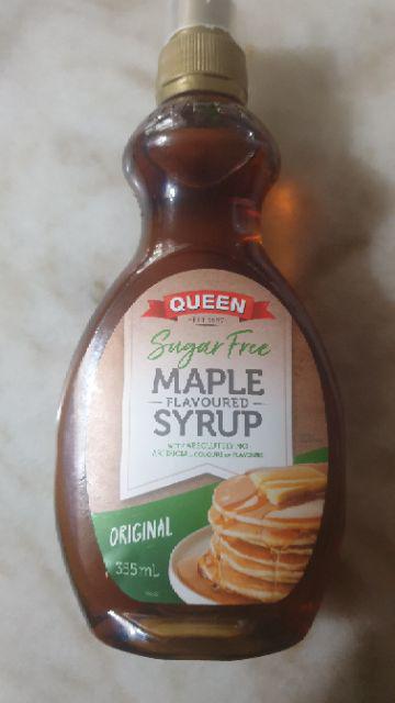 QUEEN SUGAR FREE MAPLE FLAVOURED SYRUP 355ML | Shopee Malaysia