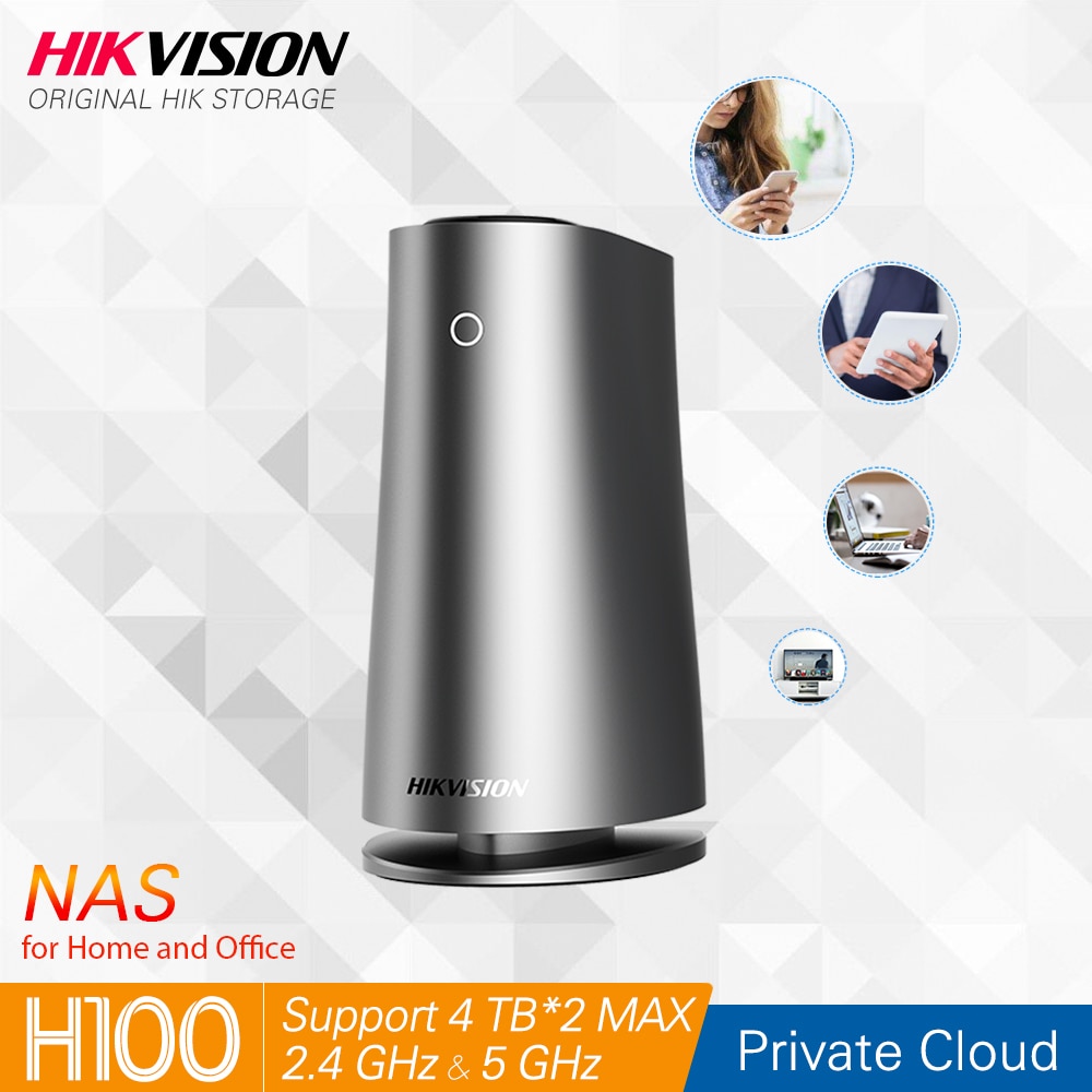 Hikvision HikStorage NAS Private Cloud Sharing Server for Home/Office ...