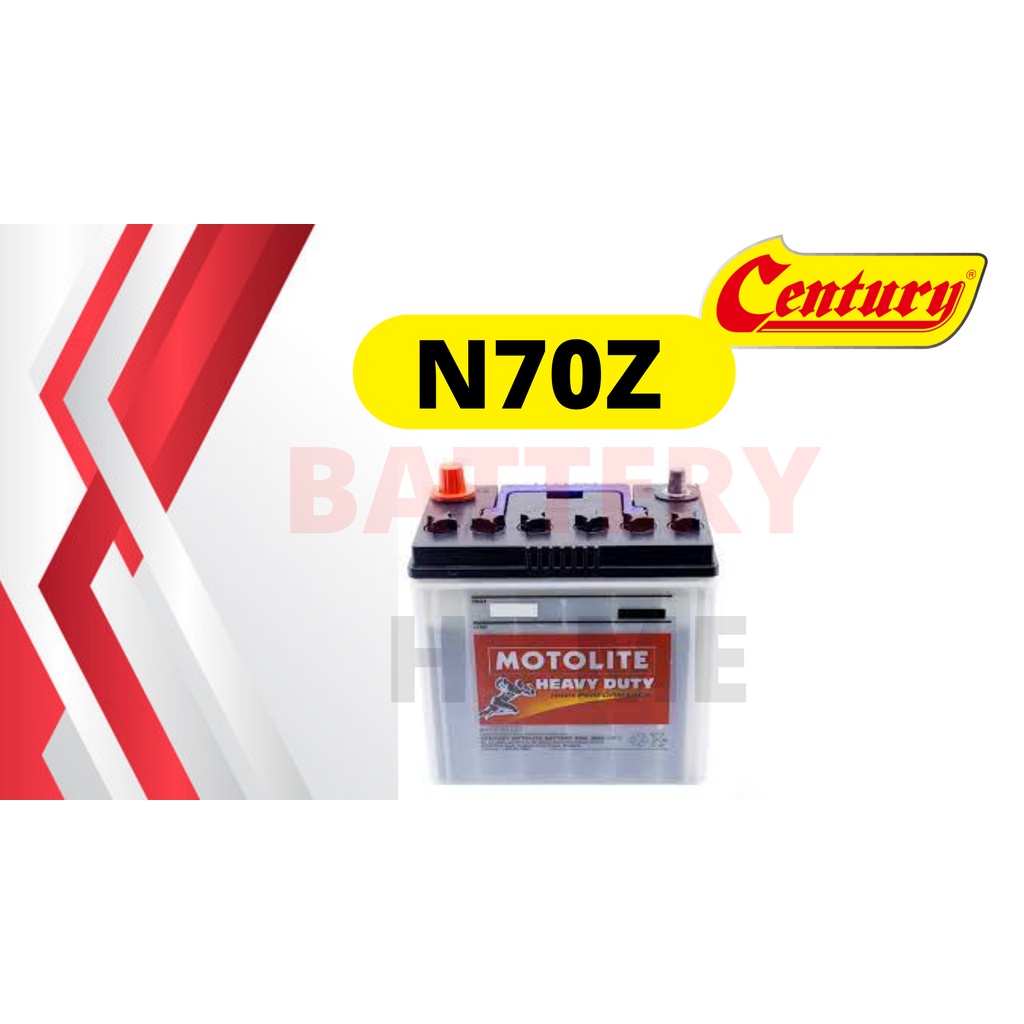 BATTERY MOTOLITE WET N70Z/L BATERIKERETA4X4 NISSAN NAVARA FORD RANGER ...