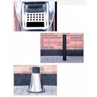 Hotel / factory Lobby / Stainless steel standing ashtray / Asbak rokok ...