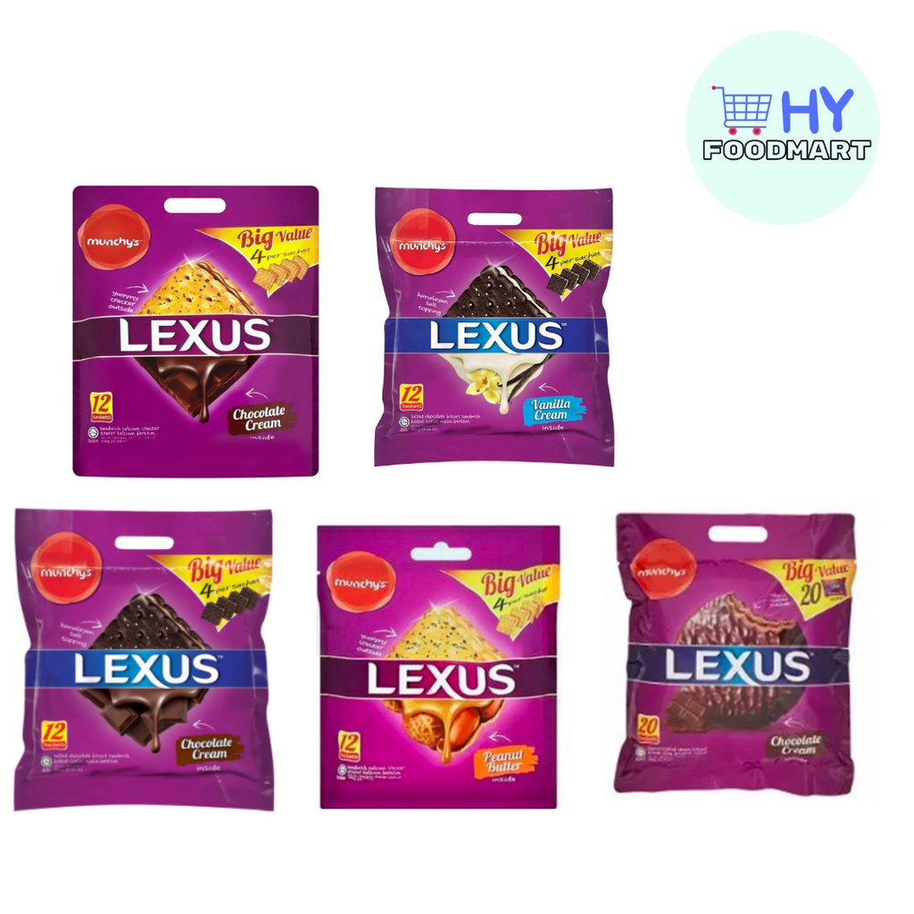 Munchy's Lexus Sandwich Biscuit (400g/456g) *ready stock* | Shopee Malaysia