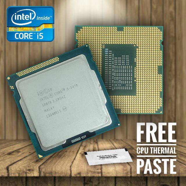 Intel Core i5 2400 2500 3470 Processor Socket LGA 1155 | Shopee Malaysia