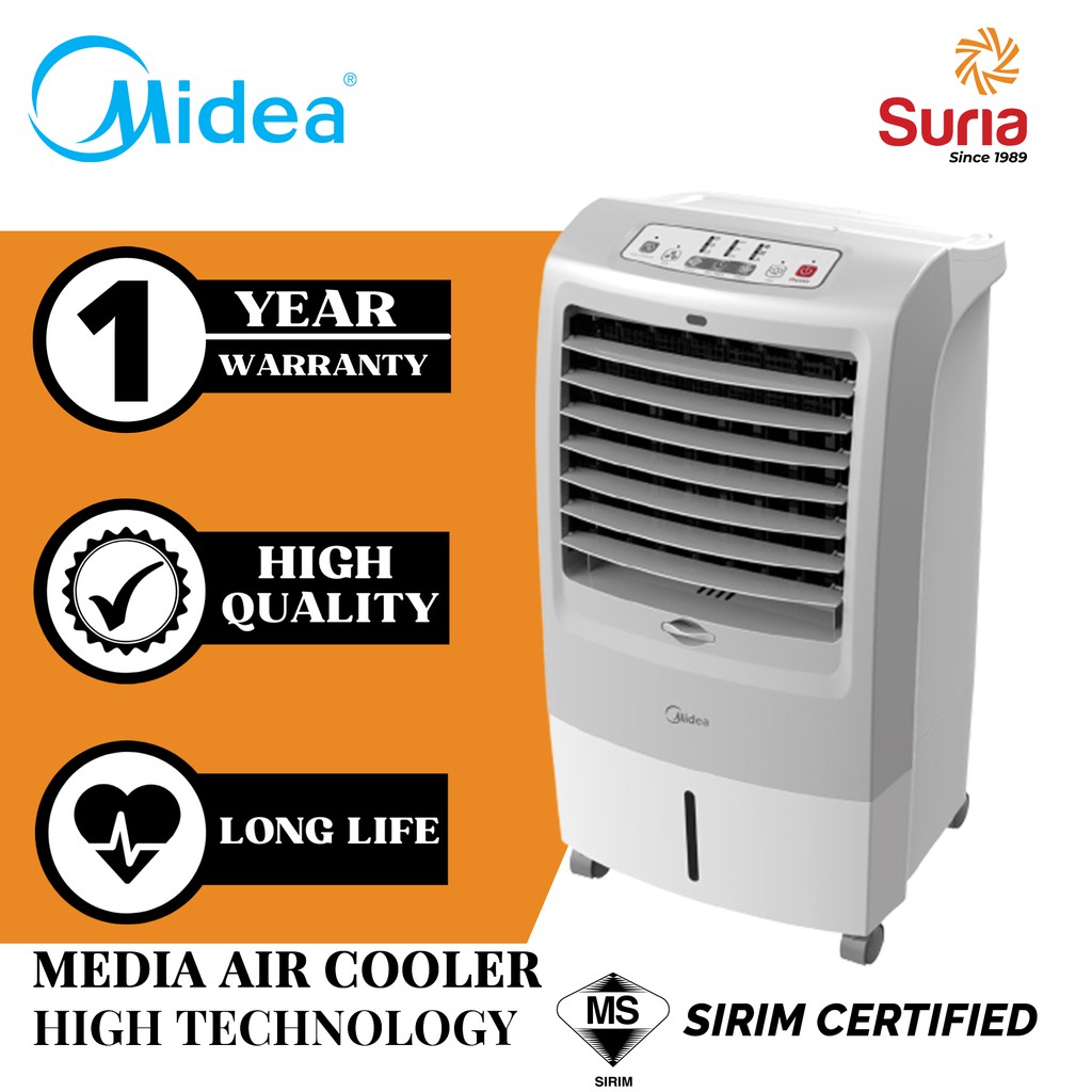 (Free Bubble Wrap)Midea 15L Ionizer Air Cooler With Remote Control MAC ...