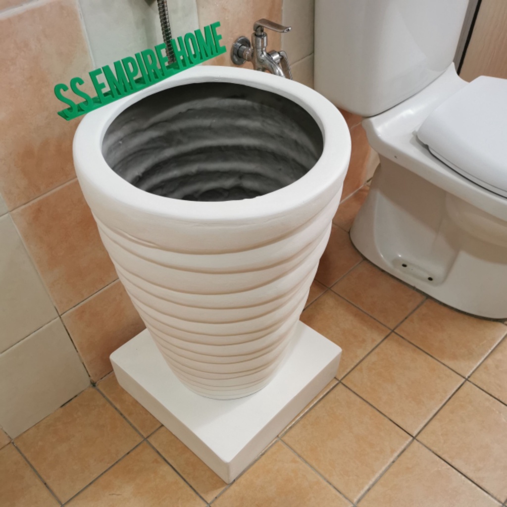 Tempayan TP4 FP11L Premium Fiberglass Tangki Simpanan Air Bathtub Tong ...
