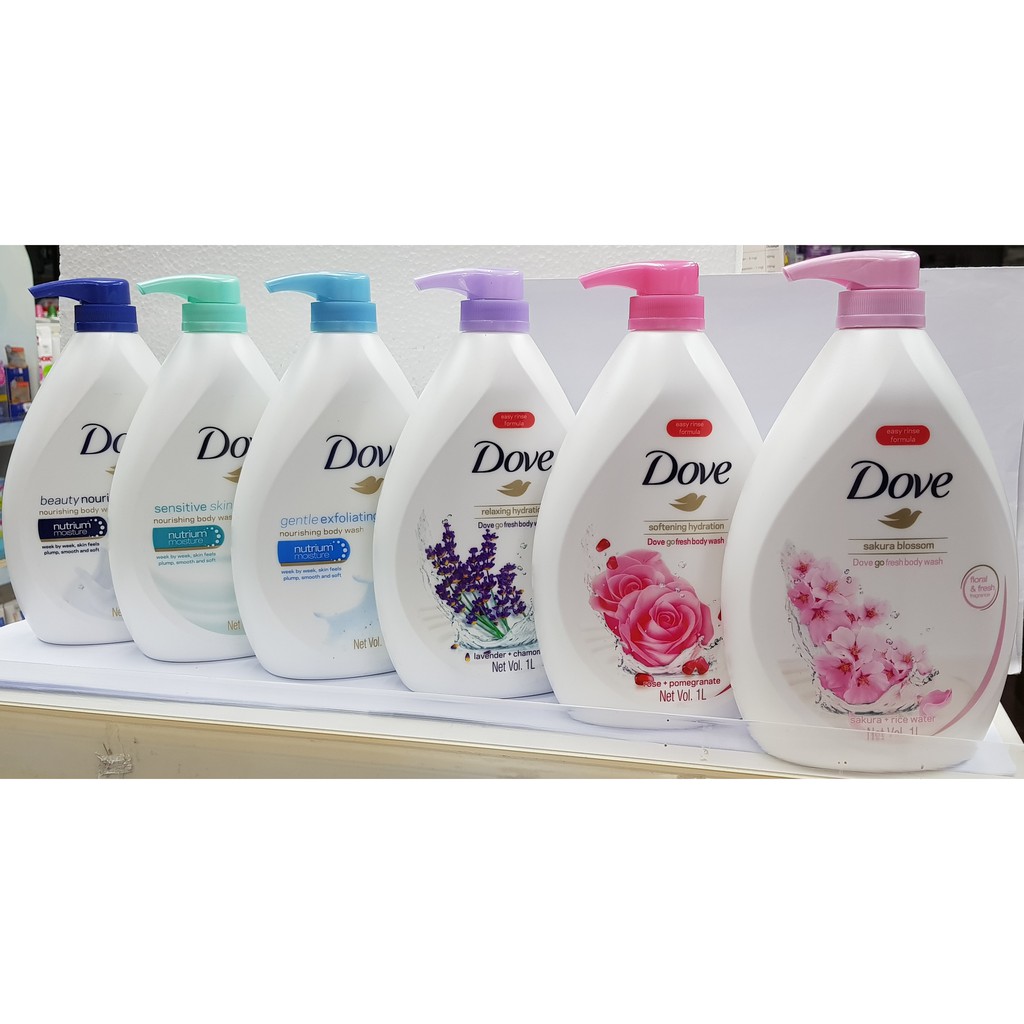 6 Pack Dove Body Wash Shower Gel Wish Skt Zst Tarnow Pl