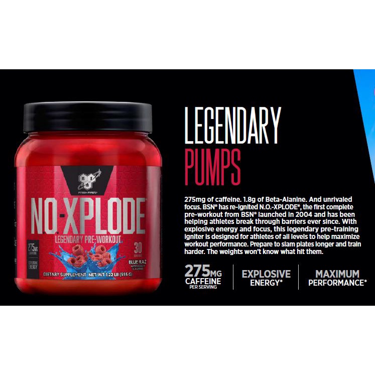 No Xplode Pre Workout Igniter New Formula Reviews | EOUA Blog