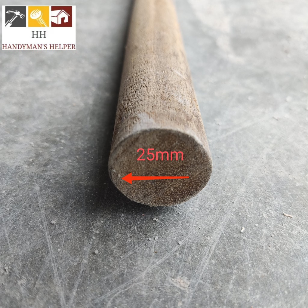 4FT 4KAKI WOODEN HANDLE KAYU BULAT PEMEGANG KAYU KAYU HANDLE KAYU SABIT ...