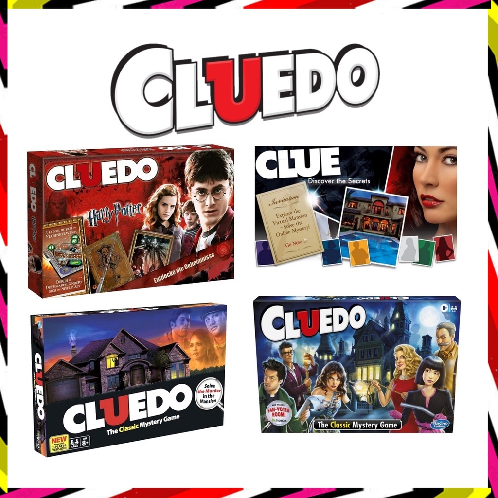 Cluedo Harry Potter Board Games CLUEDO THE CLASSIC MYSTERY Puzzle TUDOR ...
