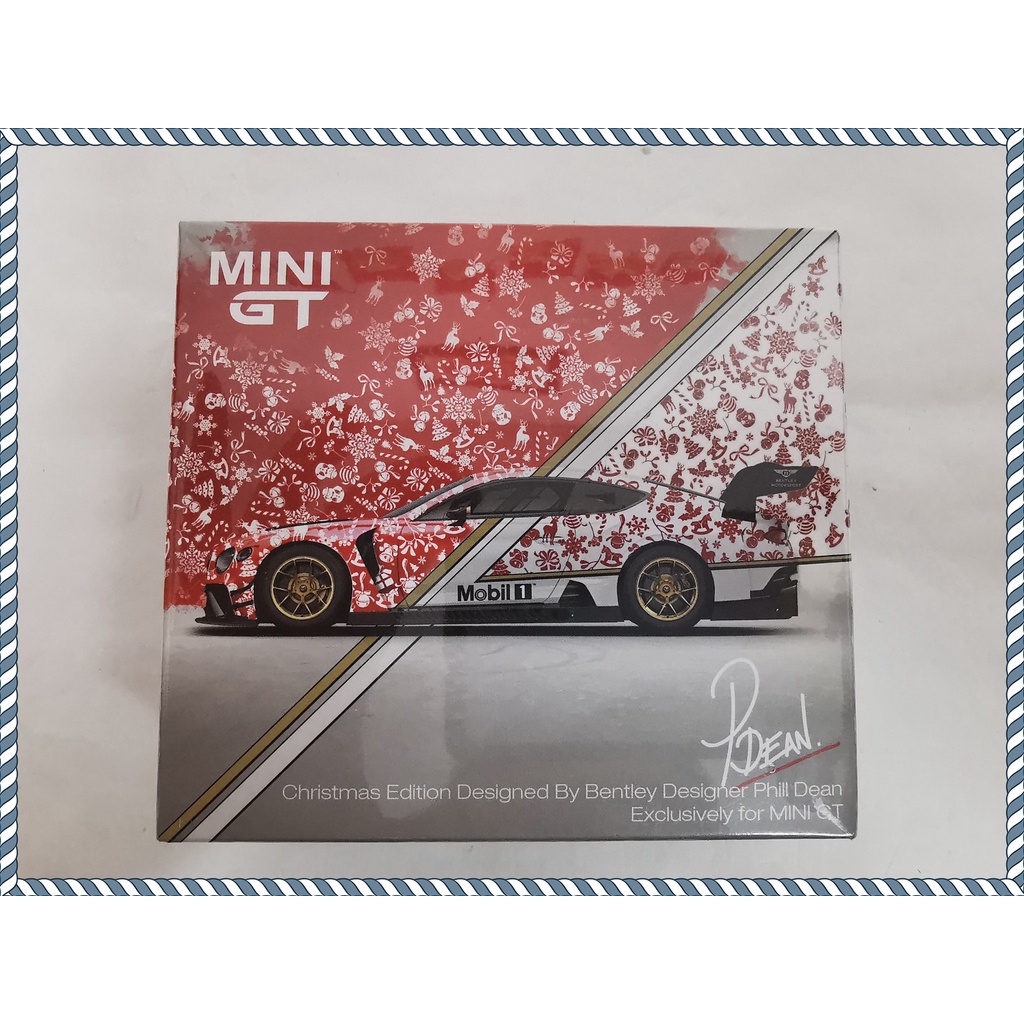 MINI GT Bentley Continental GT3 Christmas Edition 2020 #188 Exclusive ...