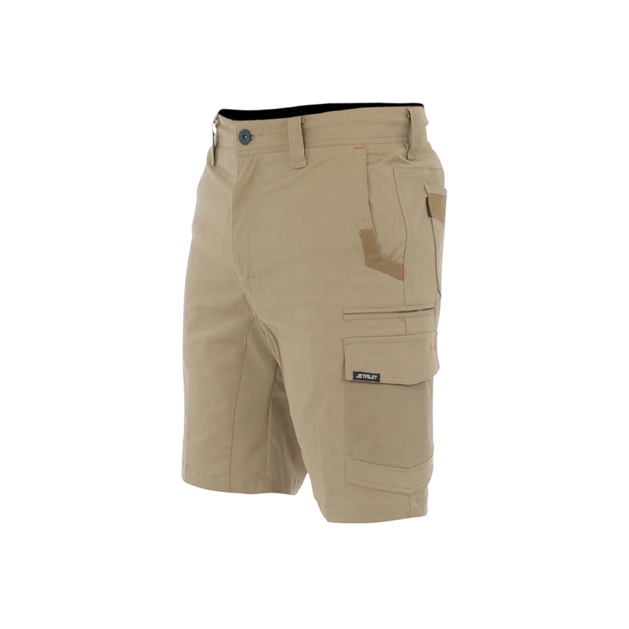 Jetpilot Workwear Fueled Utility Cargo Shorts Khaki JPW03 | Shopee Malaysia