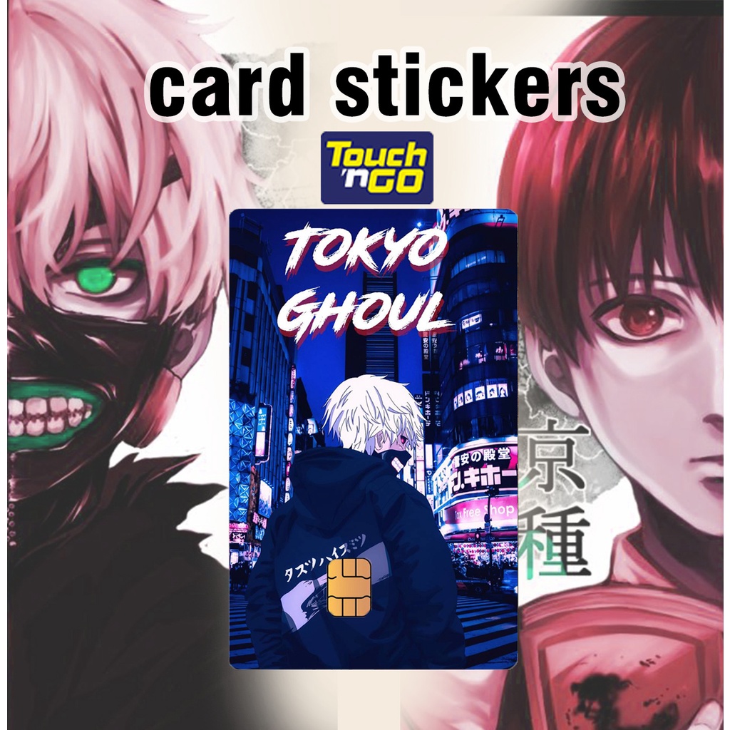 TOKYO GHOUL CARD STICKER - KEN KANEKI CARD STICKER - ANIME STICKER ...
