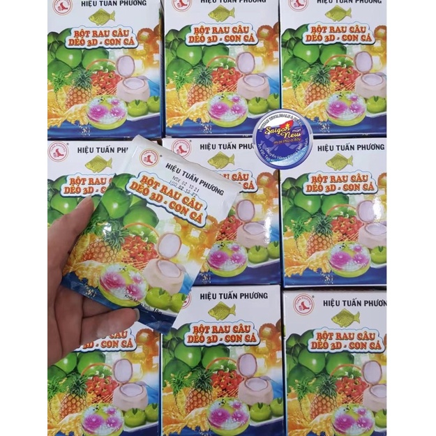 Bot Rau Cau Con Deo - Jelly Powder 1Box (12 Packs x 12g) | Shopee Malaysia