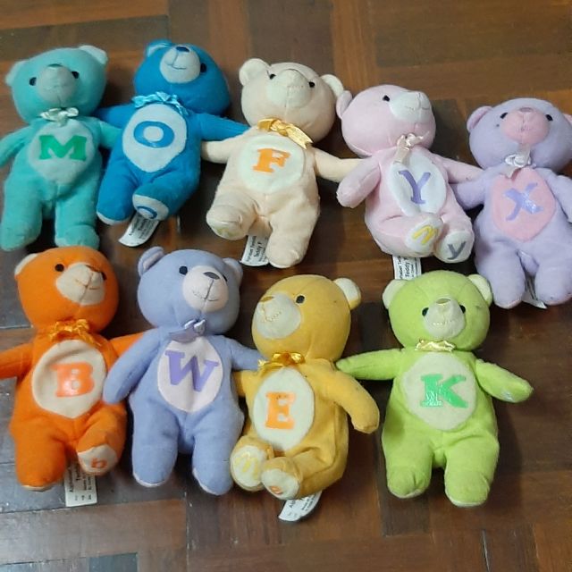 McDonald 2003 Alphabet teddy bear | Shopee Malaysia
