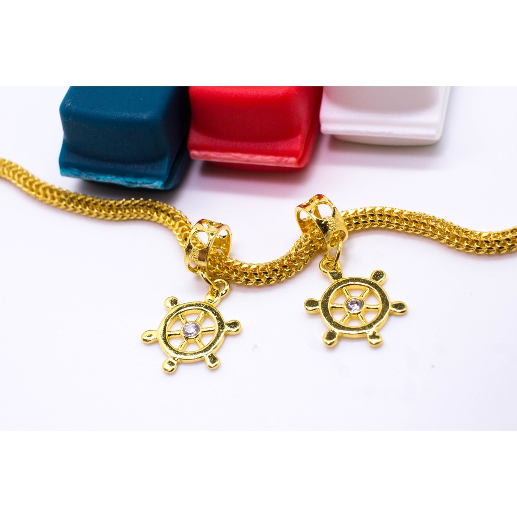 CHARM RODA KEMUDI EMAS 916 PANDORA (WHITE) | Shopee Malaysia