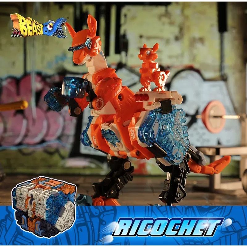 52TOYS BEASTBOX BB-35 RICOCHET THE KANGAROO MEGABOX TRANSFORMER CUBE ...