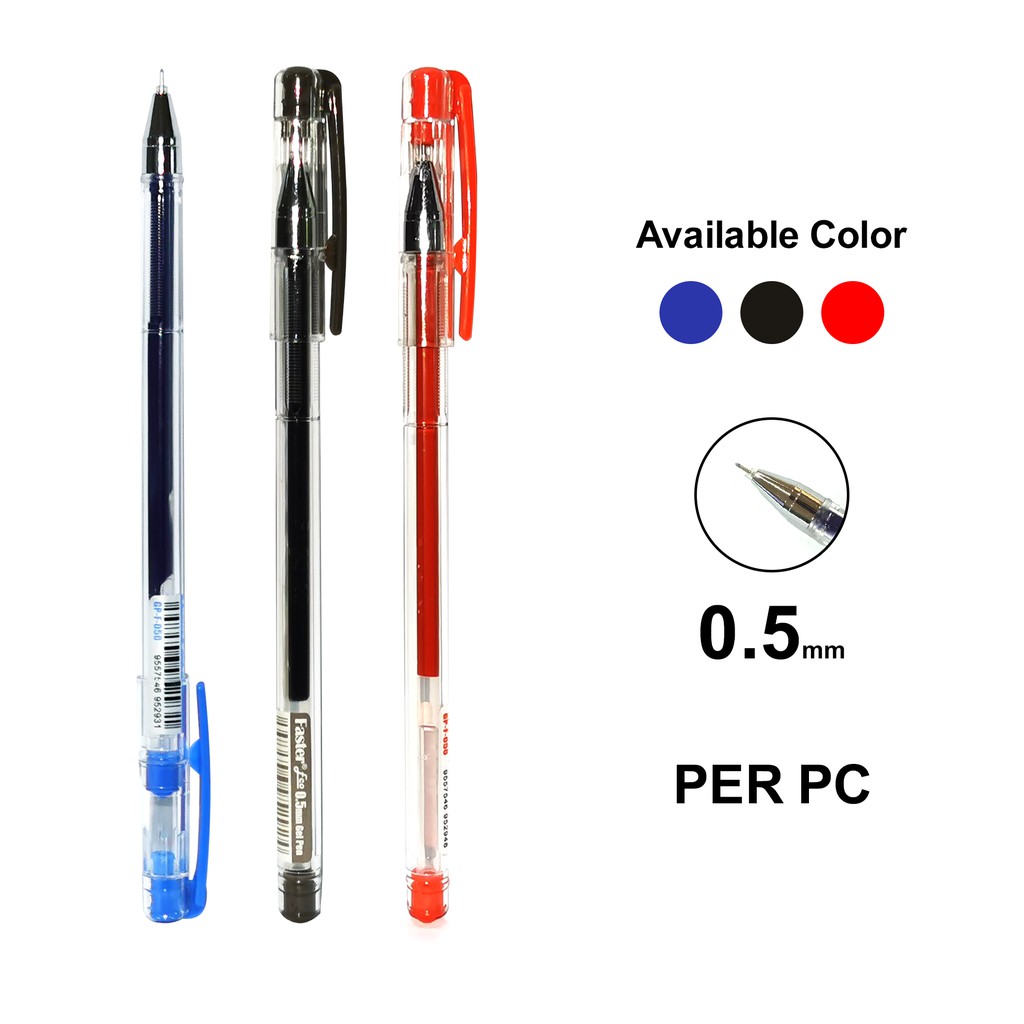 Faster Eco Gel Pen - 0.5mm (GP-F-050) | Shopee Malaysia