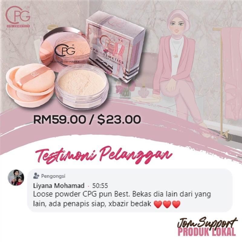 LOOSE POWDER CPG COSMETICS | Shopee Malaysia