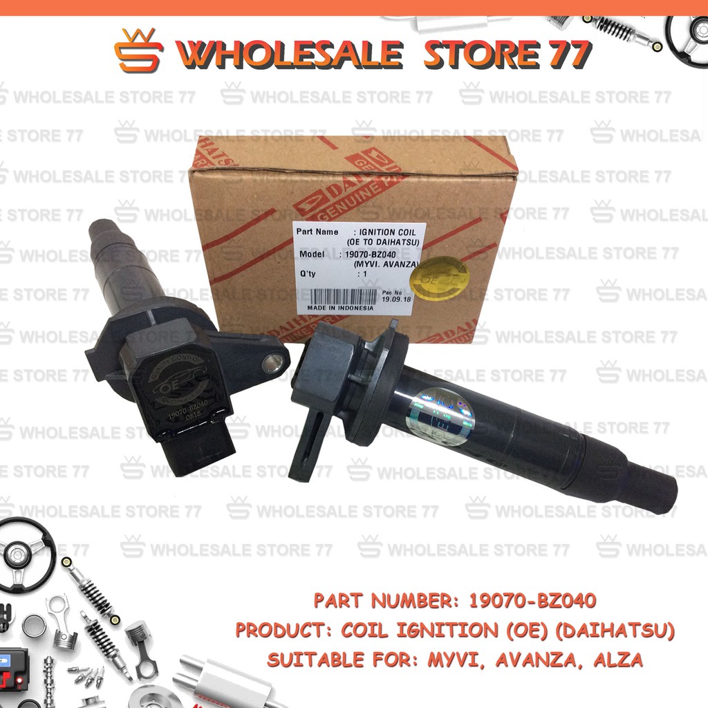 19070-BZ040 Coil Ignition Perodua Myvi, Avanza, Alza (Daihatsu ...