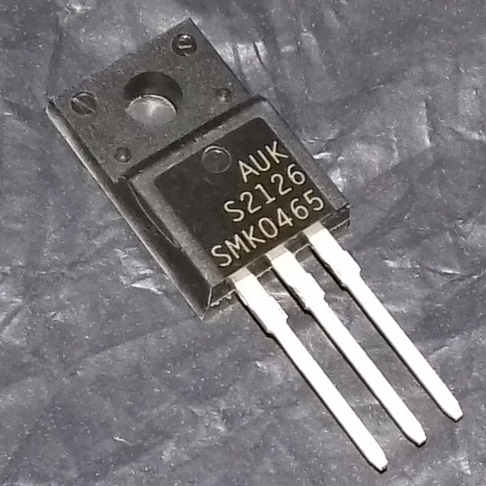 (2215) SMK0465R SMK0465 4A 650V TO-220F N-CHANNEL MOSFET | Shopee Malaysia