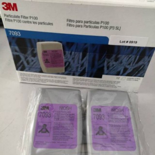 3M 7093 P100 Filter For 3M 6000 6500 6800 7000 Series Respirator 2 pcs ...