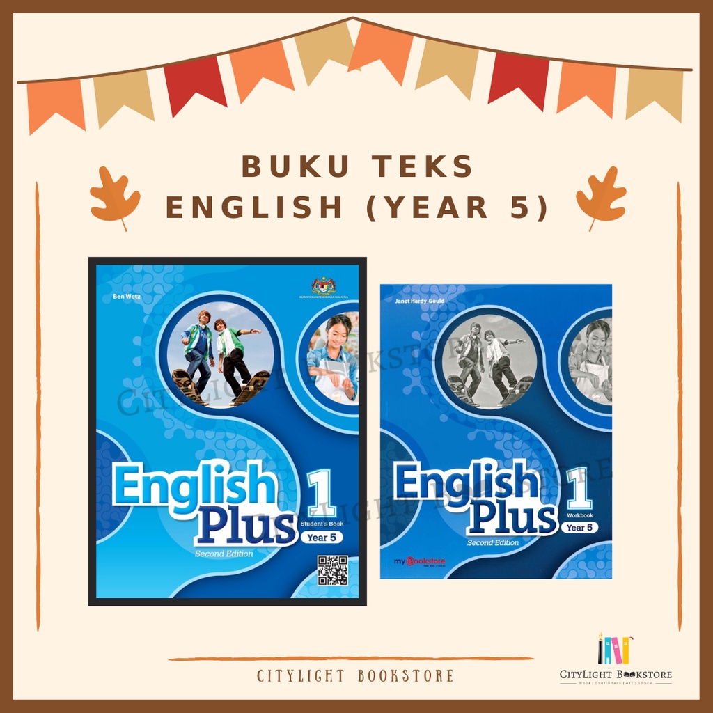 [CITYLIGHT] TextBook: Buku Teks English Plus 1 Textbook Workbook Year 5 ...