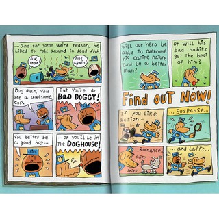 DOG MAN 4 Volumes Children English HARD COVER Books Funny Adventure 4 ...