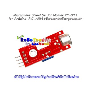 Arduino High Sensitivity Microphone Sensor Module KY-037 KY-038 Module ...
