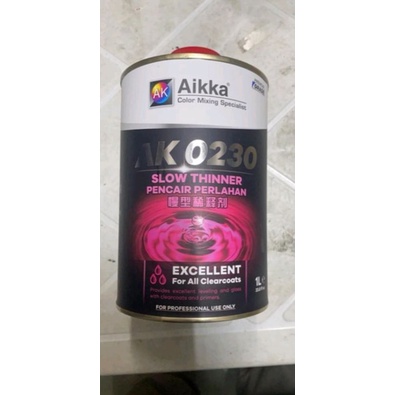 AIKKA 2K 0230 SLOW THINNER (1 LITRE) | Shopee Malaysia
