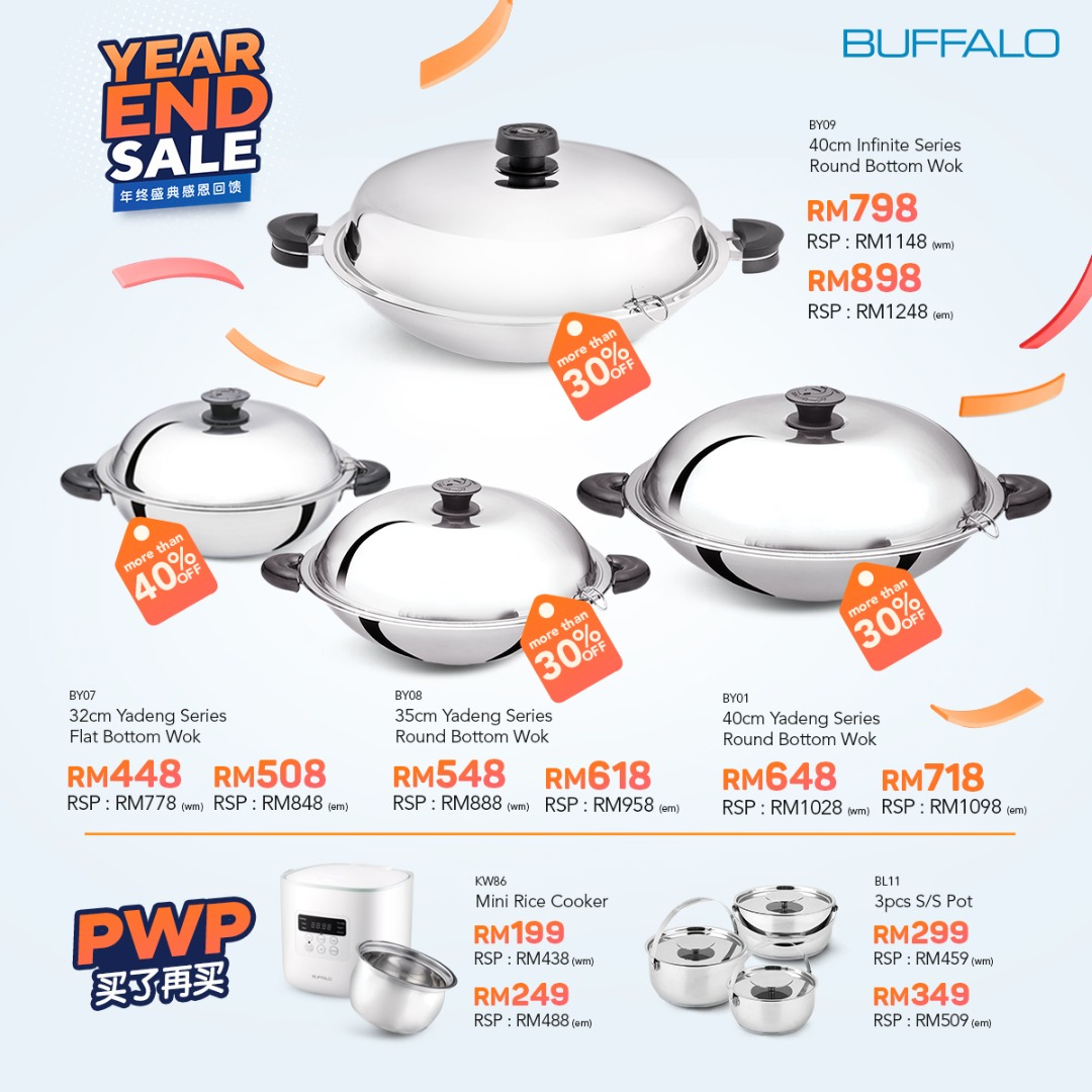 Buffalo Classic Kitchenware, Online Shop | Shopee Malaysia