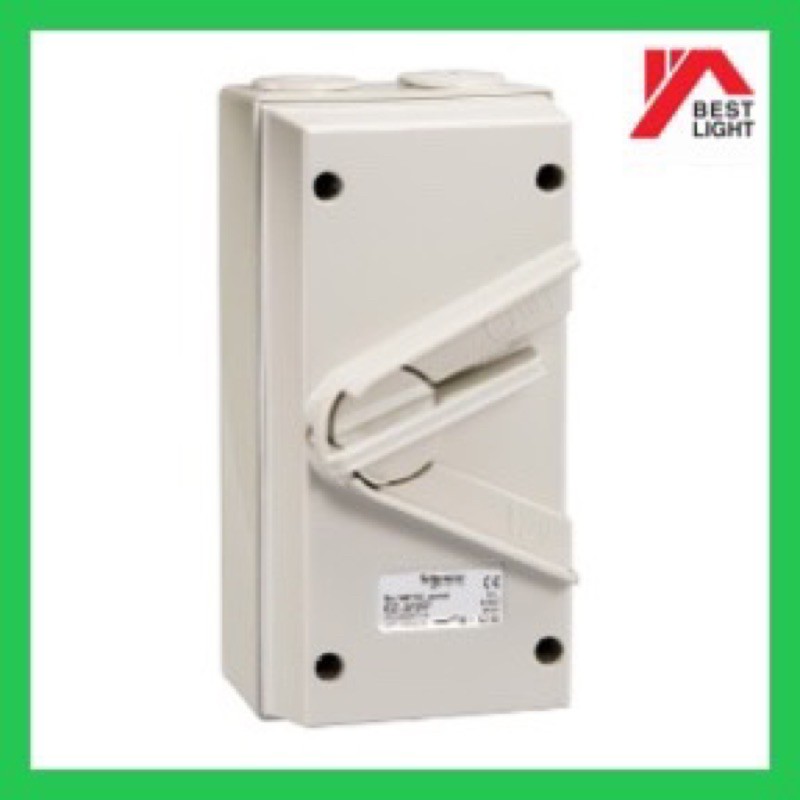 SCHNEIDER KAVACHA 20A 35A 63A 3 POLE ISOLATOR SWITCH IP66 440V (WHT) | Shopee Malaysia