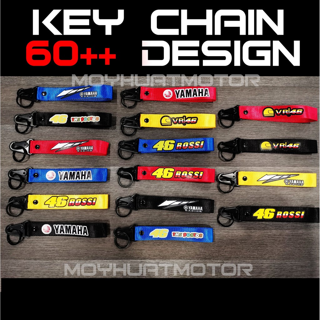 KEY CHAIN / KEY CHAIN YAMAHA KAWASAKI K&N HONDA OHLINS AKRAPOVIC ...