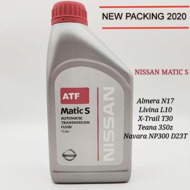 NISSAN ATF MATIC S KLE24-00001 1 LITER AUTO TRANSMISSION FLUID | Shopee ...