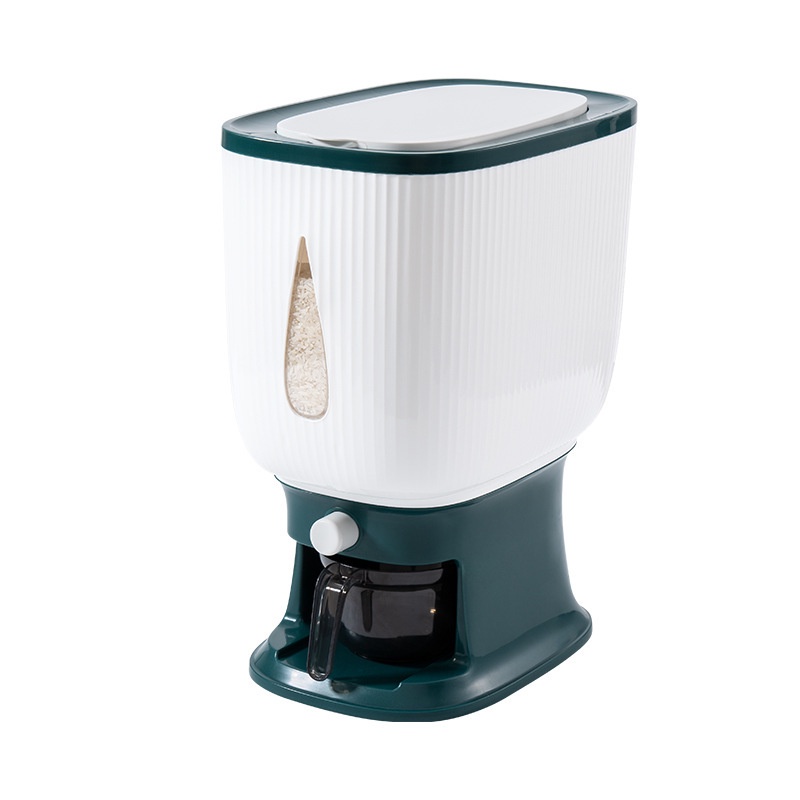 10kg Automatic Rice Dispenser with Rinsing Cup Smart Rice Dispenser ...