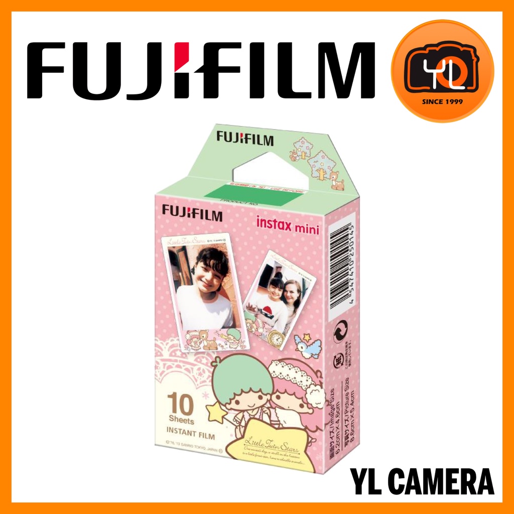 Fujifilm Instax Mini Kiki & Lala (Little Twin Stars) Instant Film ...