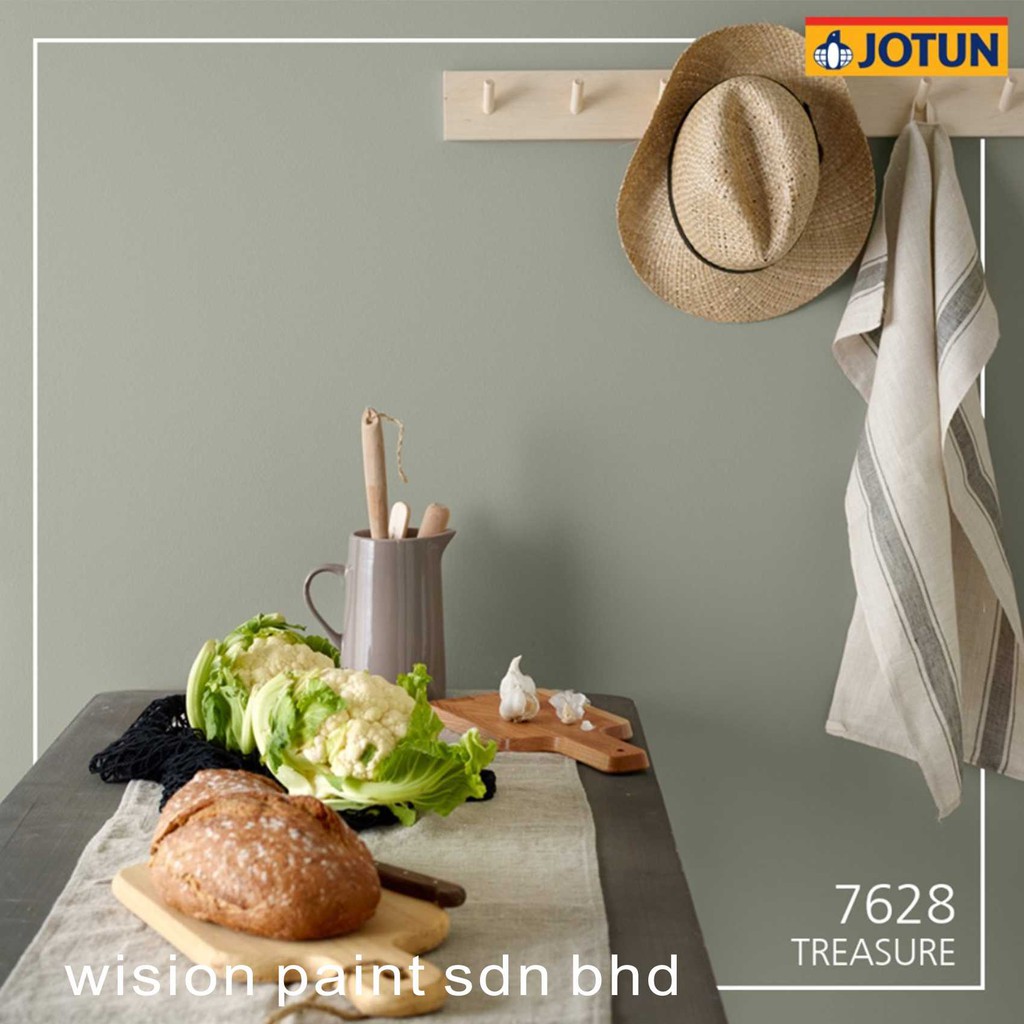1L 7628 TREASURE Jotun EASY CLEAN INTERIOR PAINT | Shopee Malaysia