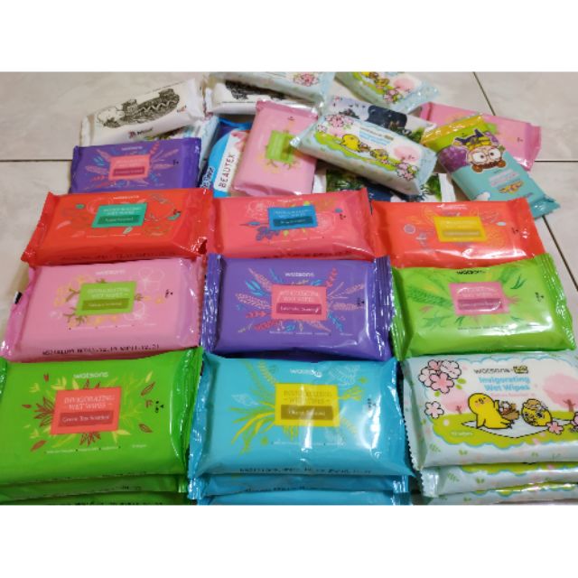 Watsons Wet Tissues (10's / Pack) | Shopee Malaysia