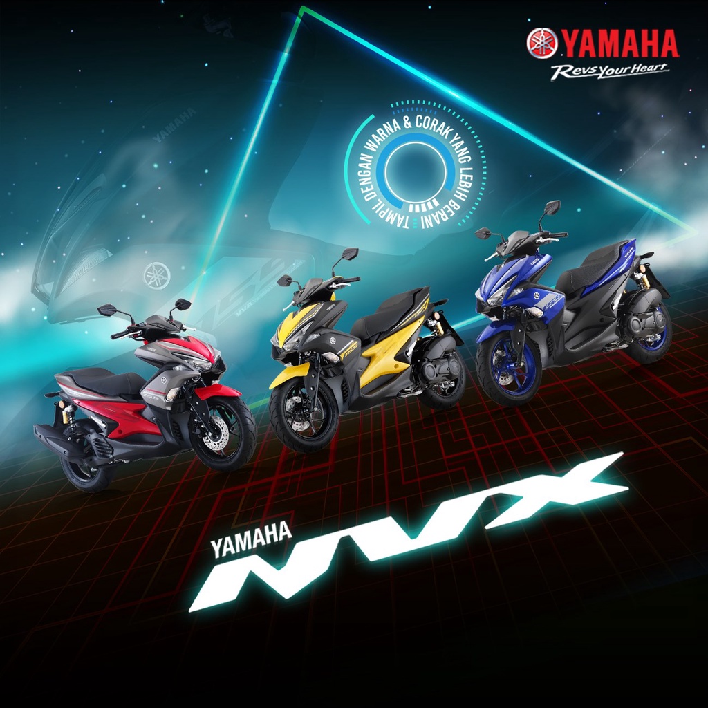 Yamaha NVX155 Body Cover Set Original HLY | Shopee Malaysia